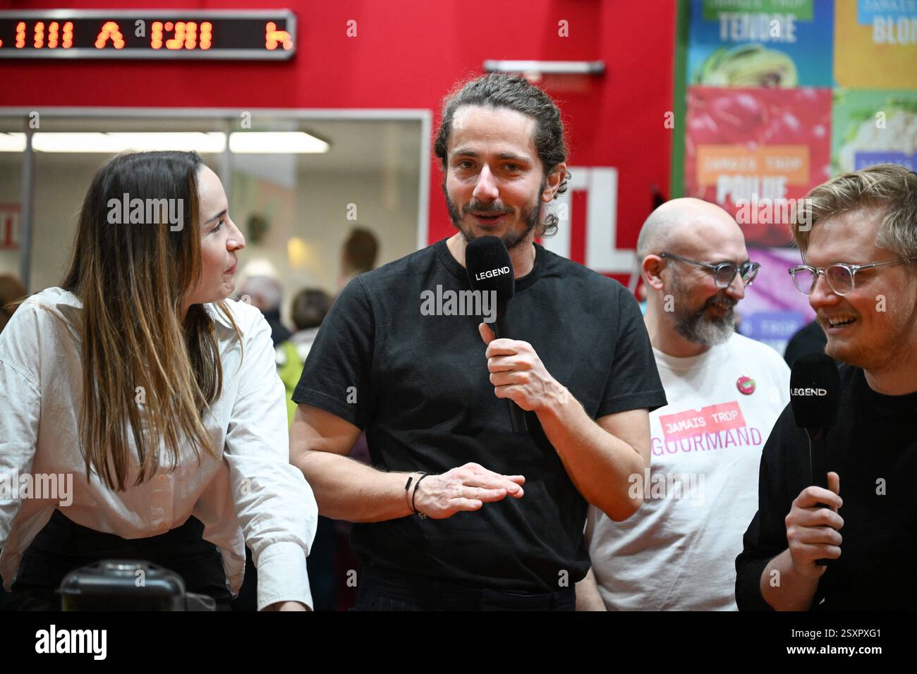 Paris, France. 25th Feb, 2025. Guillaume Pley, French videographer and ...