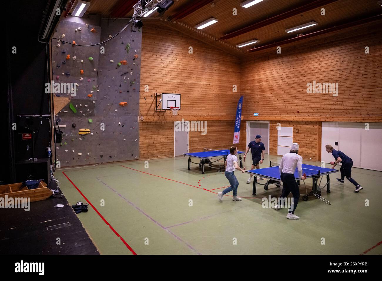 Trondheim, Norway. 25th Feb, 2025. 250225 Edvin Anger, Marcus Grate ...