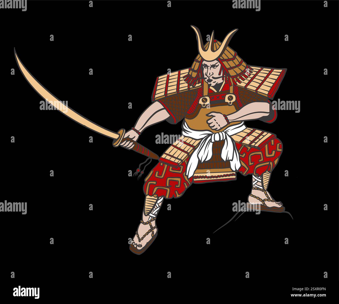 Figure fighting samurai japan hi-res stock photography and images - Alamy