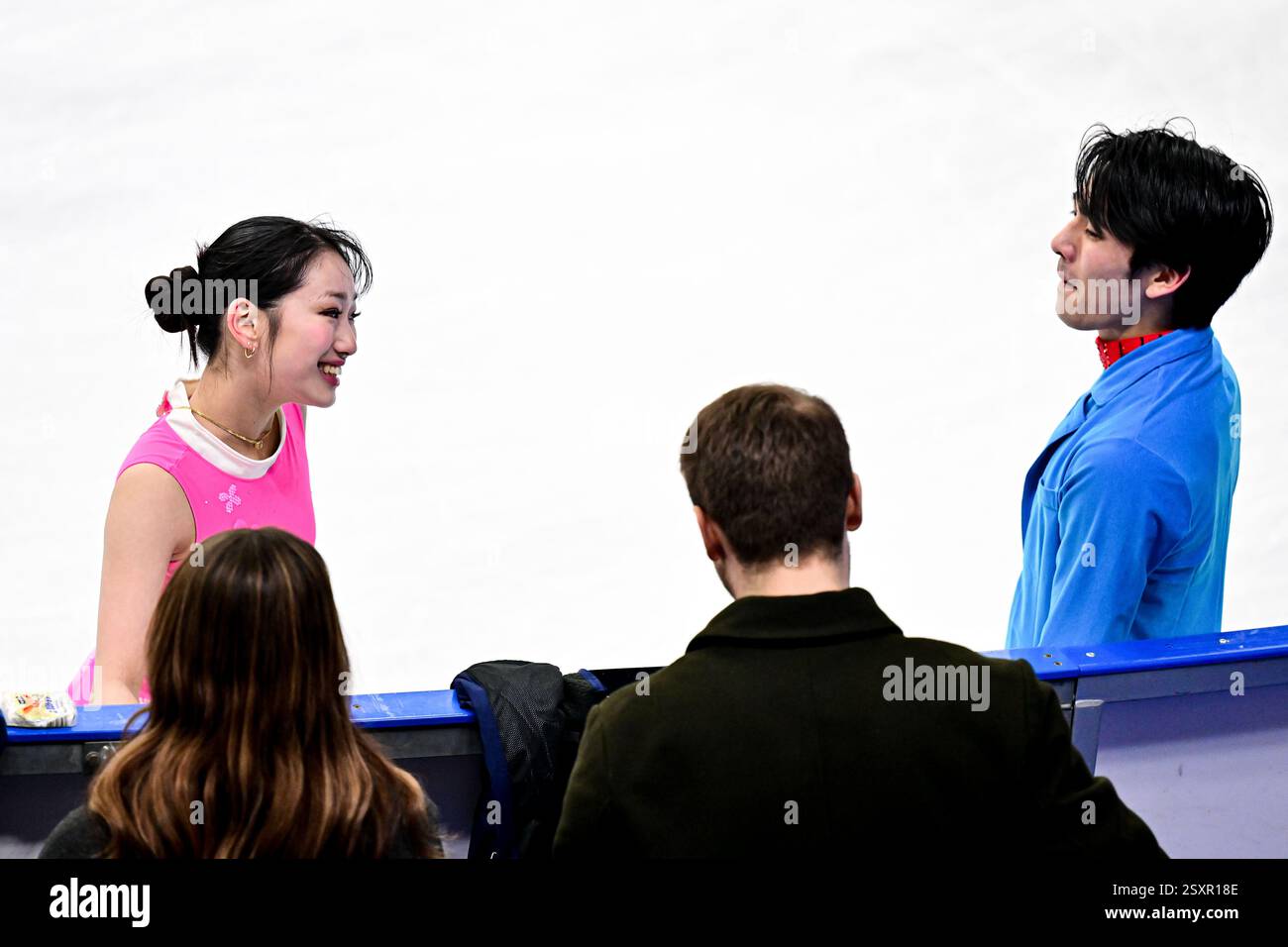 Sara KISHIMOTO & Atsuhiko TAMURA (JPN), during Junior Ice Dance ...