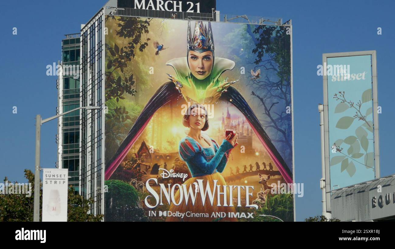 Los Angeles, California, USA 24th February 2025 Disney Snow White ...
