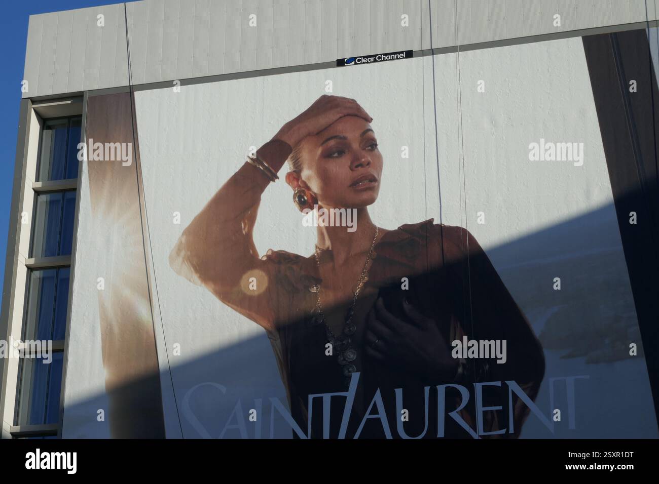 Los Angeles, California, USA 24th February 2025 Actress Zoe Saldana YSL ...