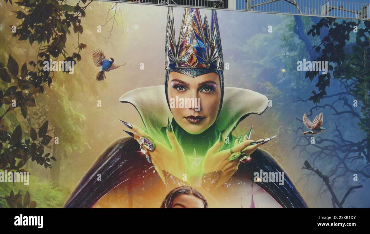 Los Angeles, California, USA 24th February 2025 Disney Snow White ...