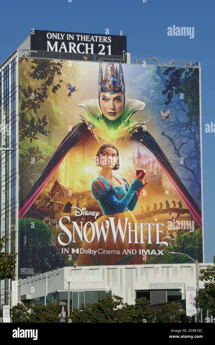 Los Angeles, California, USA 24th February 2025 Disney Snow White ...