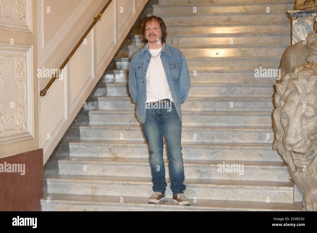 Tom Shankland attends the photocall of Netflix series "Il Gattopardo ...
