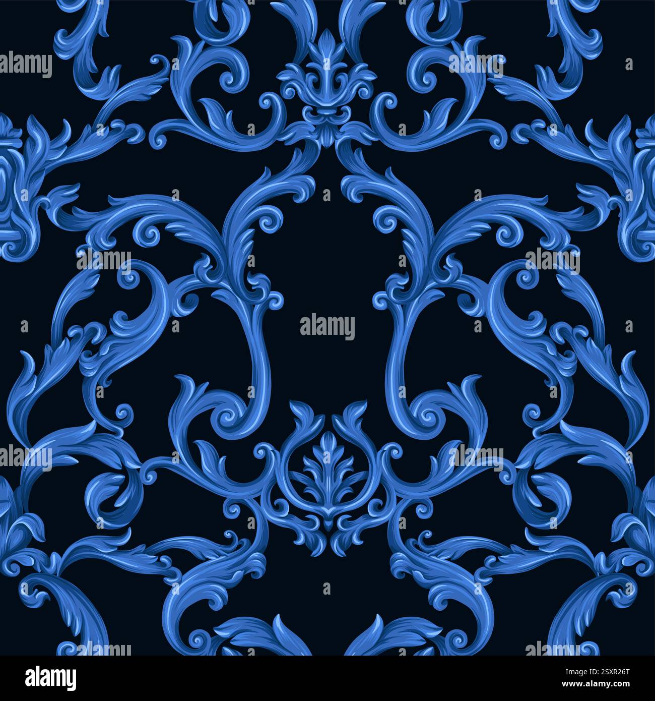 Elaborate baroque architecture Stock Vector Images - Alamy