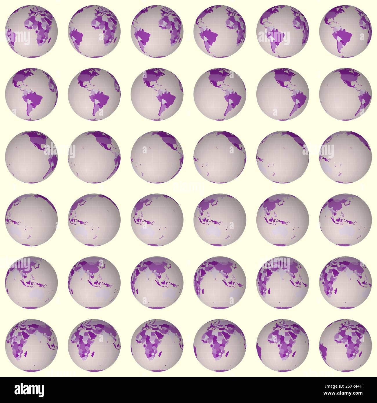 Normal sphere view Stock Vector Images - Alamy