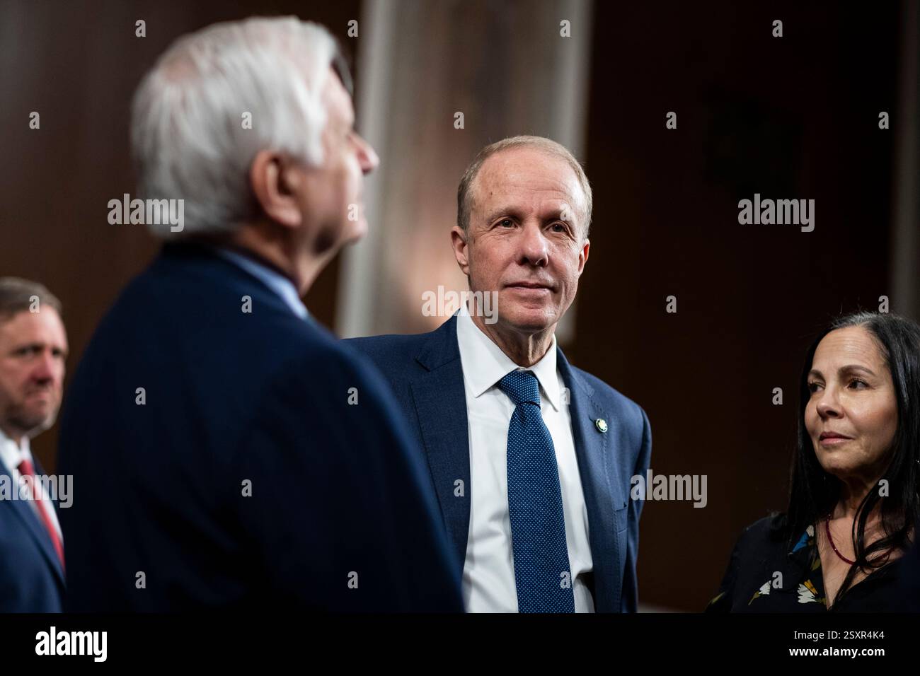 Washington, USA. 25th Feb, 2025. CEO of Cerberus Capital Management ...