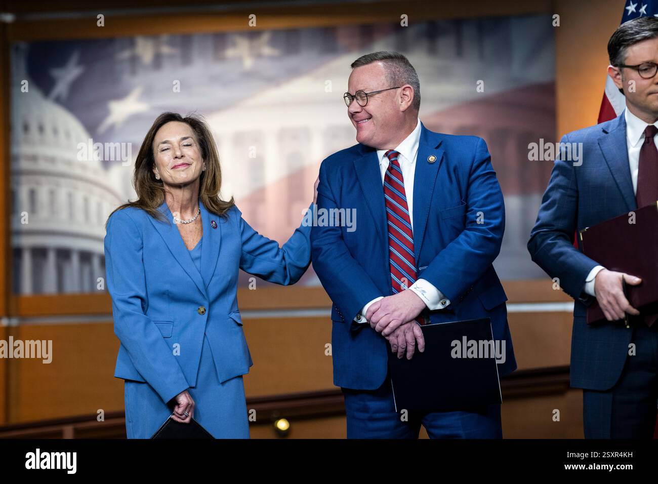Washington, USA. 25th Feb, 2025. Representative Lisa McClain (R-MI) and ...