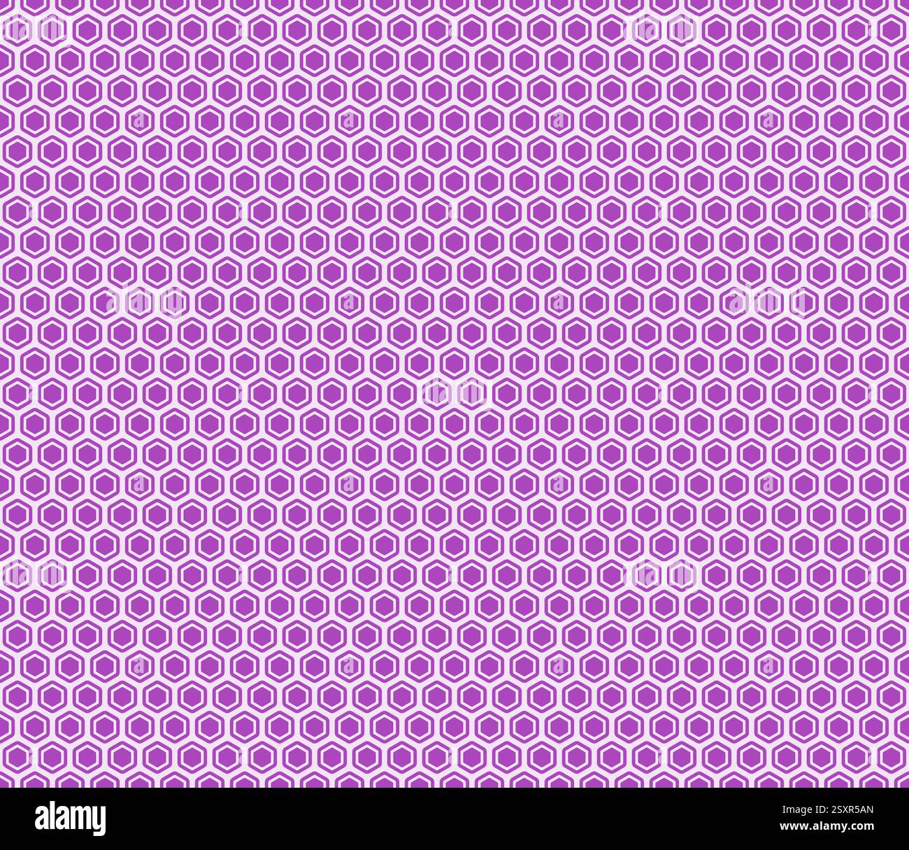 Hexagon pattern. Purple color on matching background. Bold rounded hexagon cells with padding ...