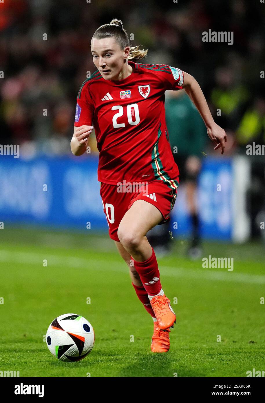 Wales' Carrie Jones during the UEFA Women's Nations League, League A ...