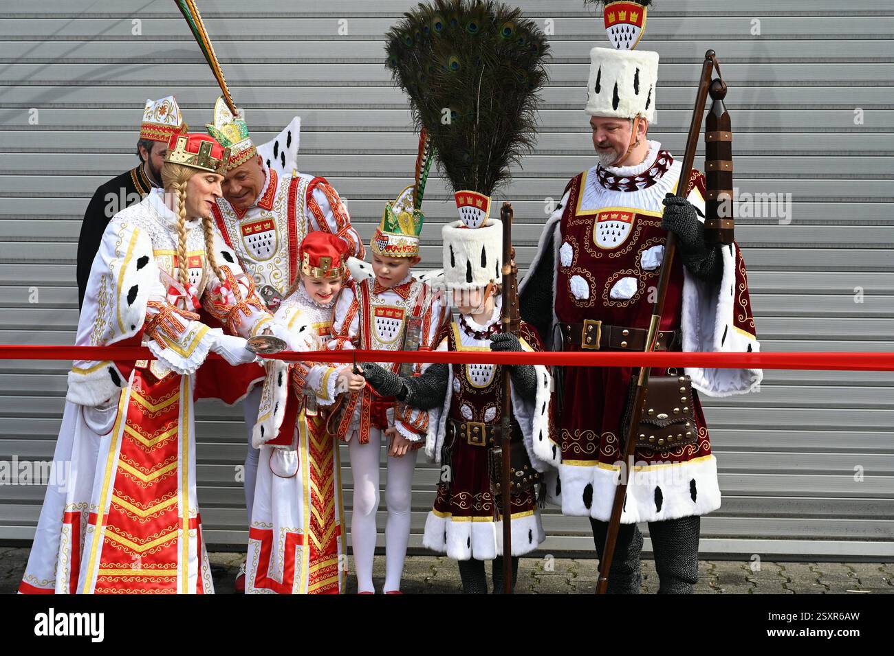 Das Kölner Karneval Dreigestin Jungfrau Marlis - Hendrik Ermen- Prinz René I. - René Klöver ...