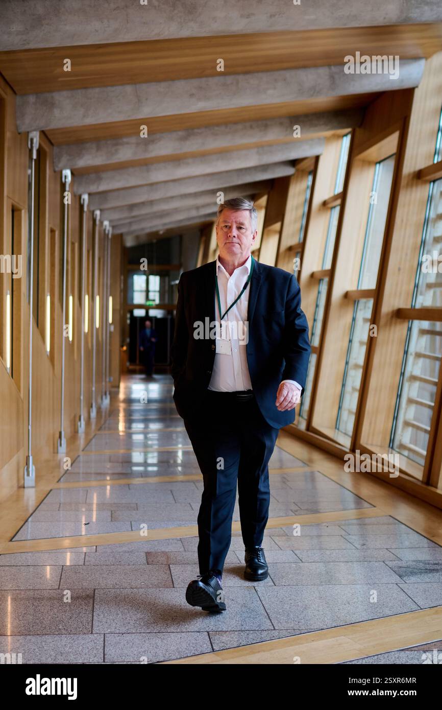 Edinburgh Scotland, UK 25 February 2025. Keith Brown MSP at the ...
