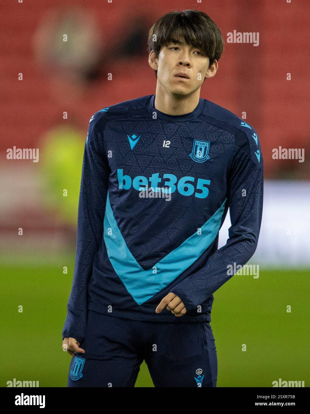 25th February 2025; Bet365 Stadium, Stoke, Staffordshire, England; EFL ...
