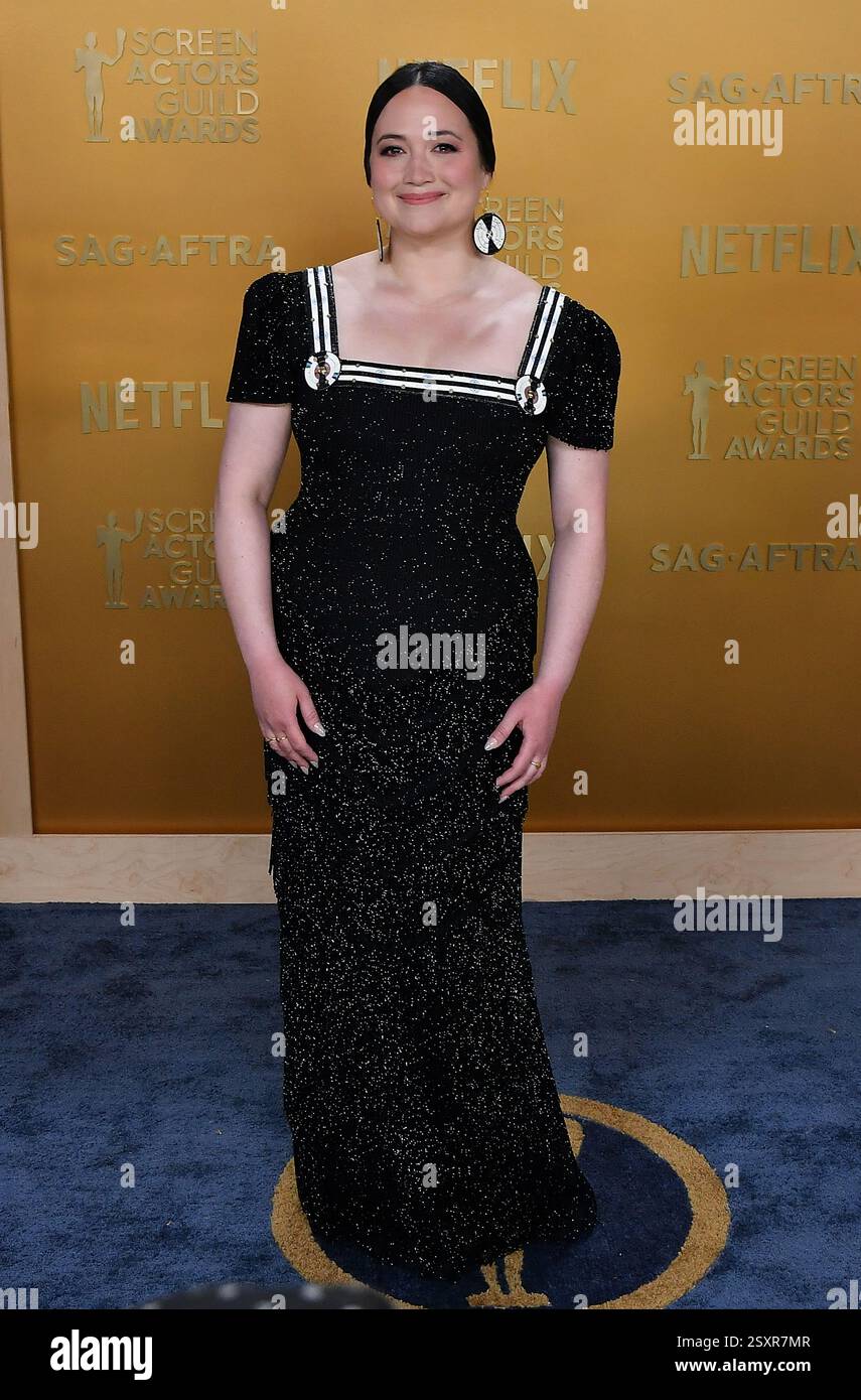 Lily Gladstone attends the 31st Annual Screen Actors Guild Awards at ...