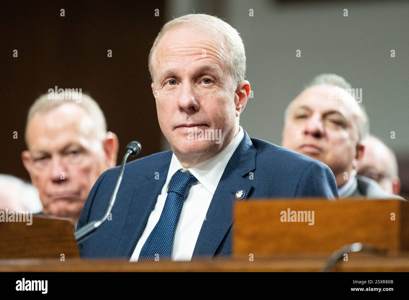 Washington, United States. 25th Feb, 2025. Stephen Feinberg, nominee to ...