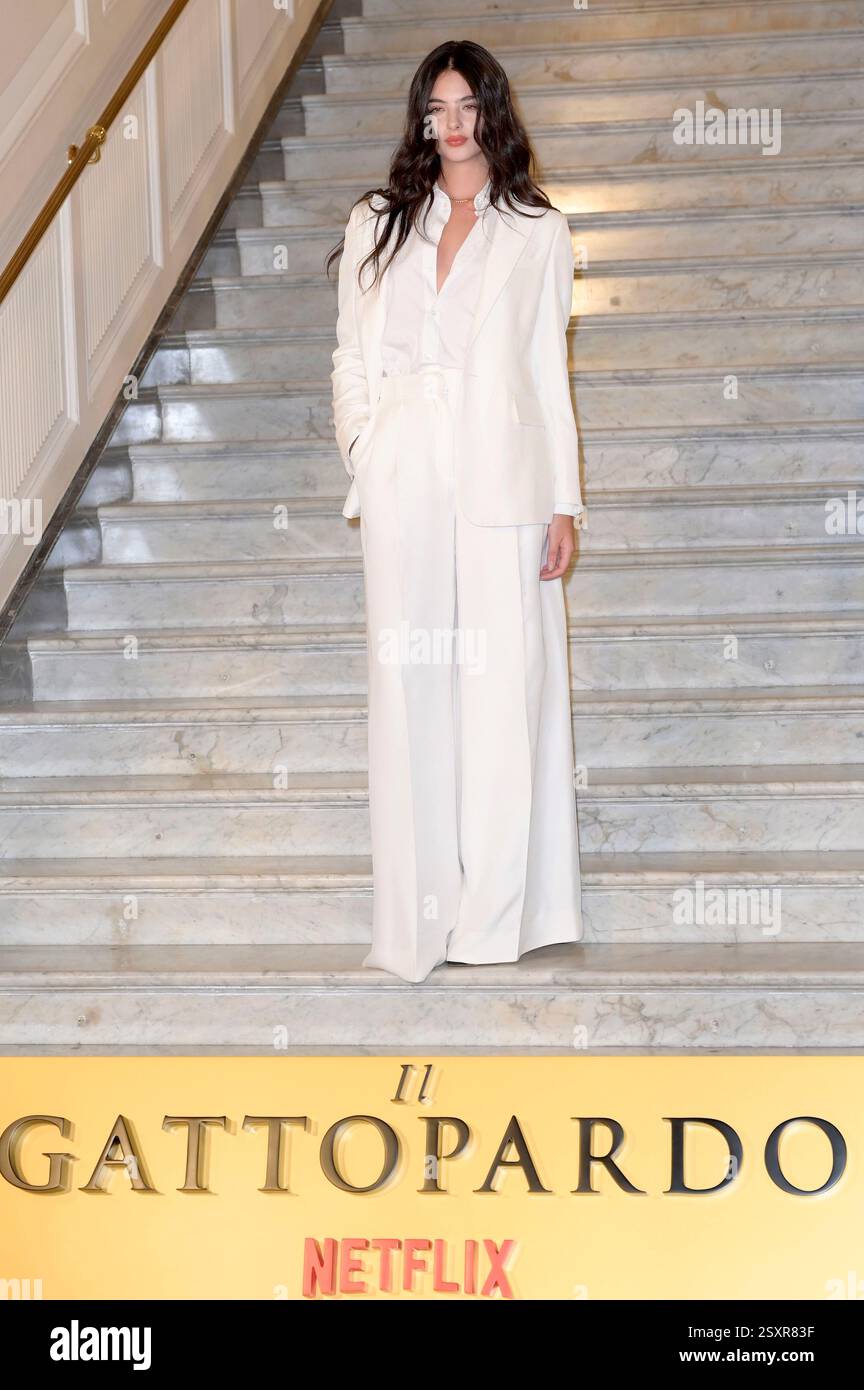 Deva Cassel beim Photocall zur Netflix Miniserie 'Il Gattopardo / Der ...