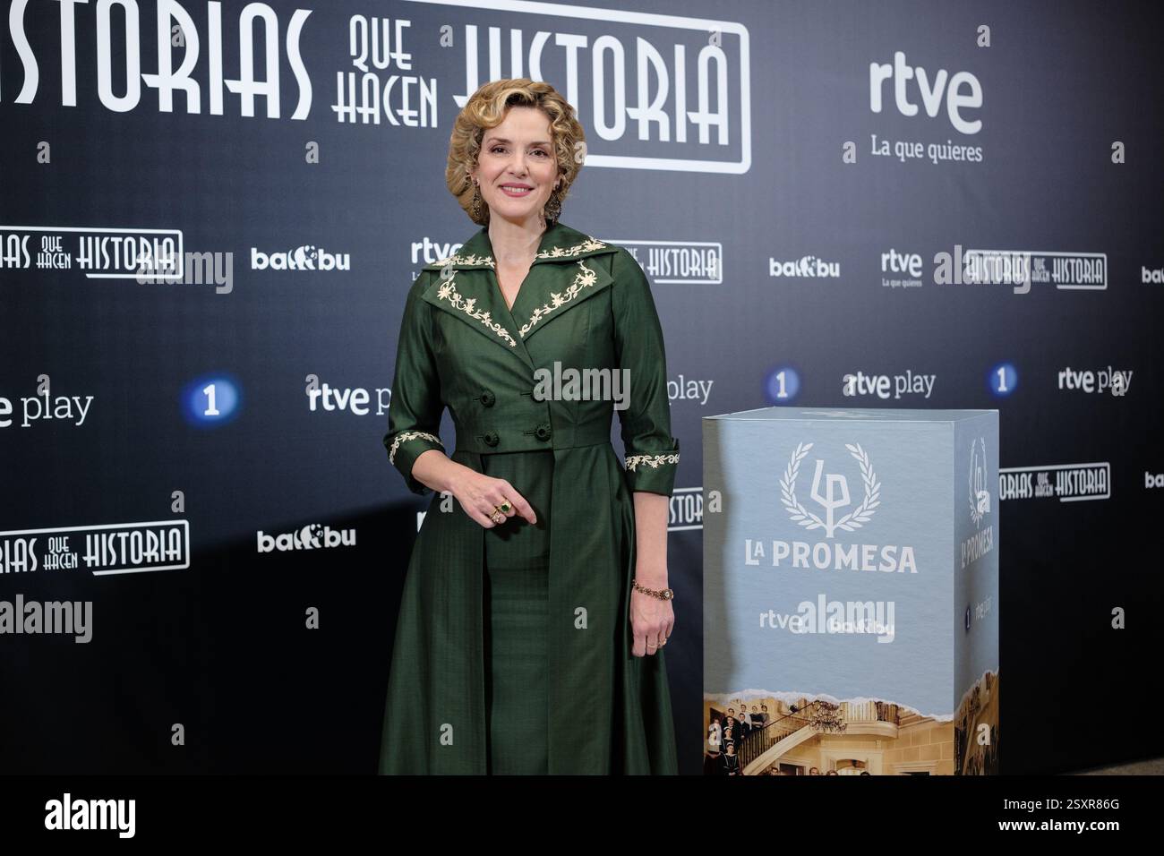 Eva Martín attends the 'Historias que Hacen Historia' photocall at the ...