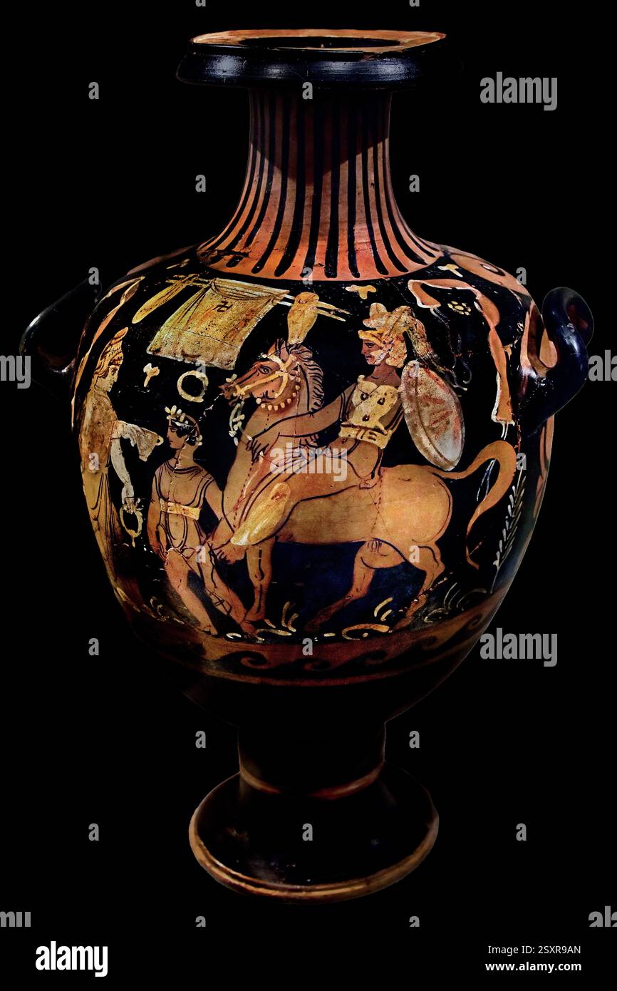 Campanian Red Figure Hydria LNO painter 340-330 BC Italy, Greek, Greece ...