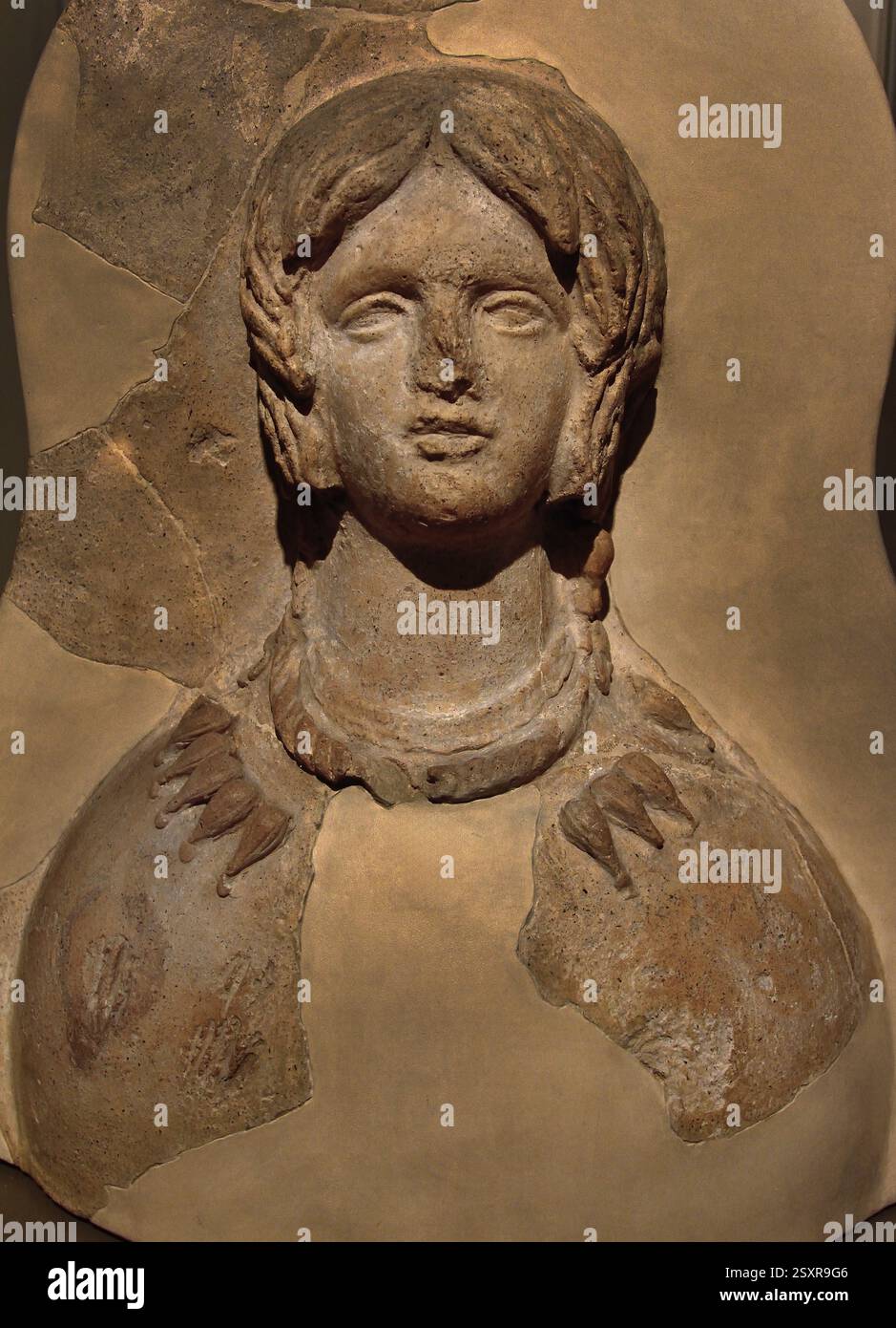 Etrusco-Latial female bust 3rd–2nd century B.C. Etruscan, Roman,Italy ...