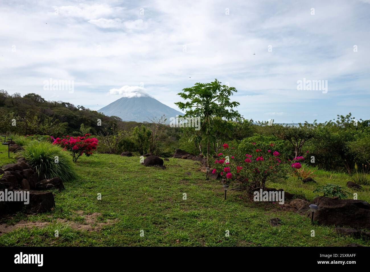 Concepcion Volcano or Volcan Concepcion on Ometepe Island in Nicaragua ...