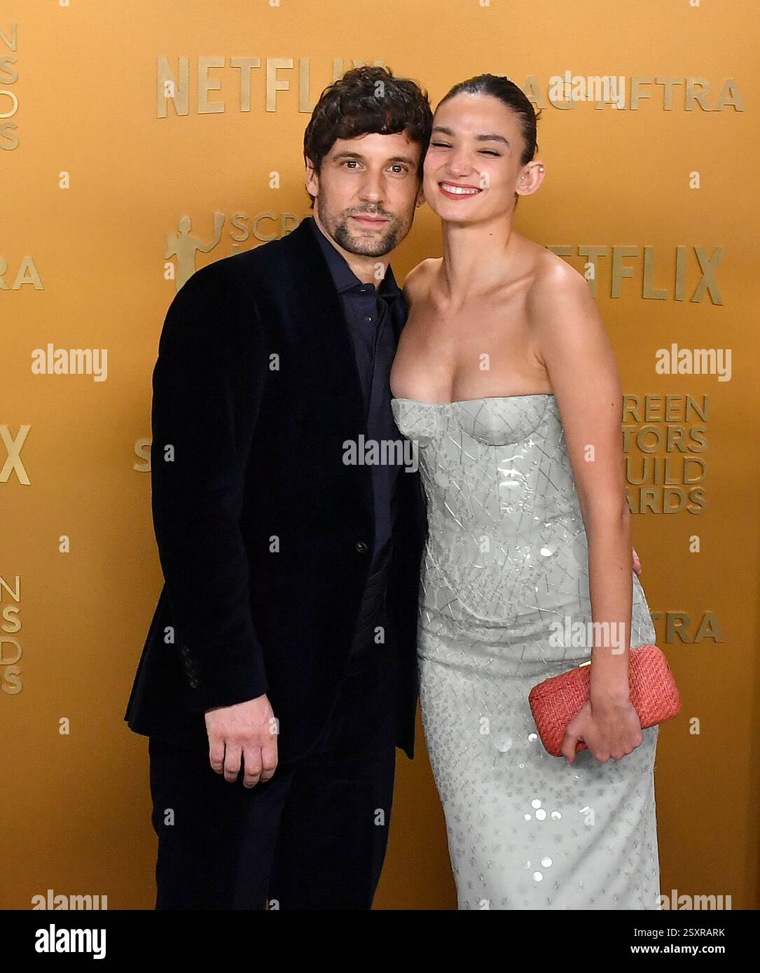 Nick Blood attends the 31st Annual Screen Actors Guild Awards at Shrine ...