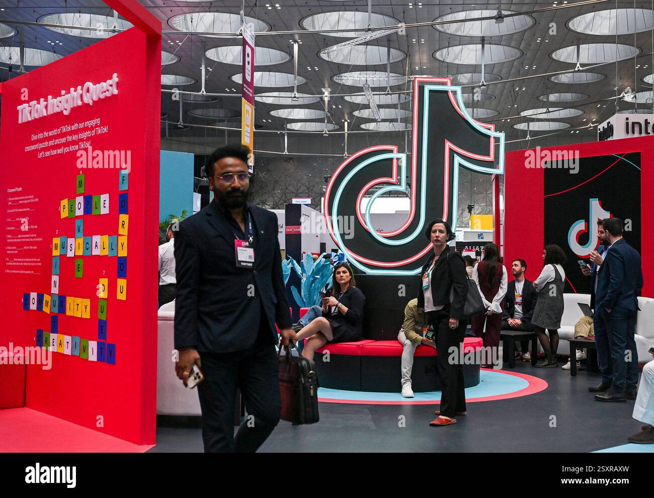 WEB SUMMIT QATAR 2025 - DAY THREE A general view of attendees at the ...