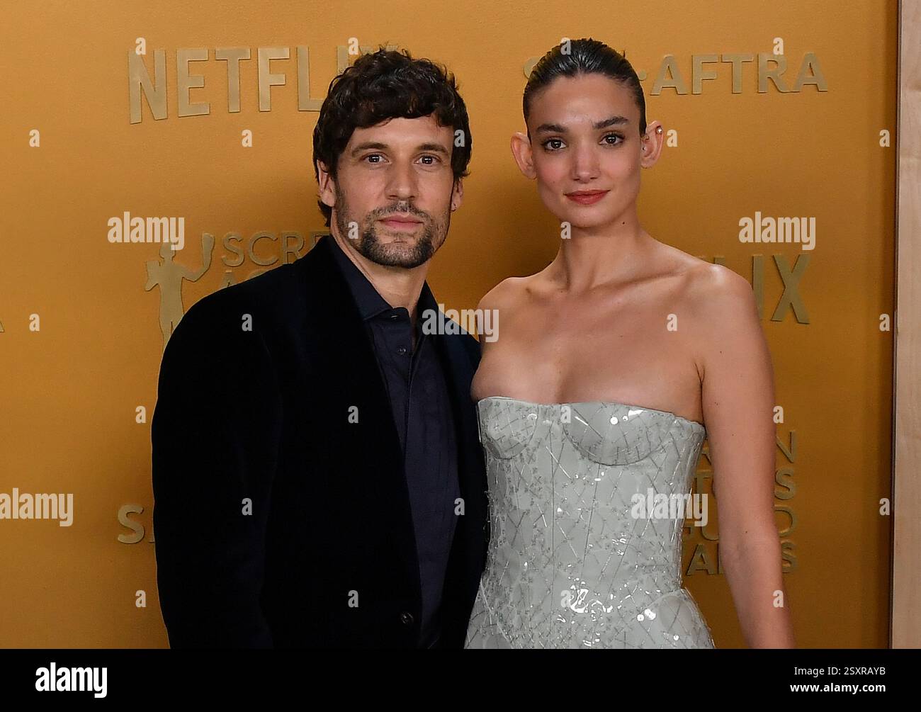 Nick Blood attends the 31st Annual Screen Actors Guild Awards at Shrine ...