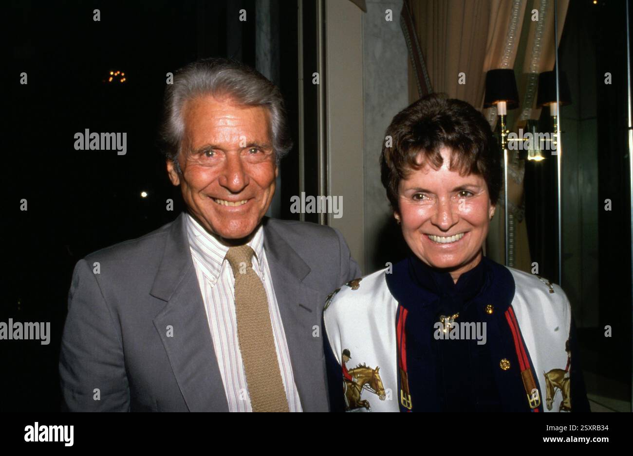 Efrem Zimbalist Jr. and wife Loranda Circa 1980's Credit: Ralph ...