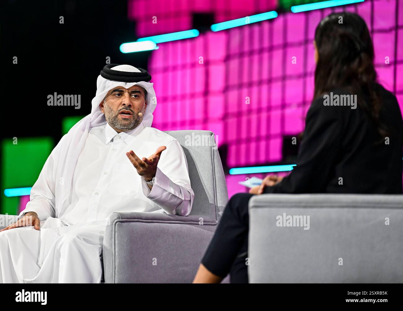 WEB SUMMIT QATAR 2025 - DAY THREE Badr Mohammed Al-Meer, L Group Chief ...