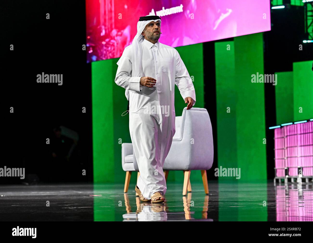 WEB SUMMIT QATAR 2025 - DAY THREE Badr Mohammed Al-Meer, Group Chief ...