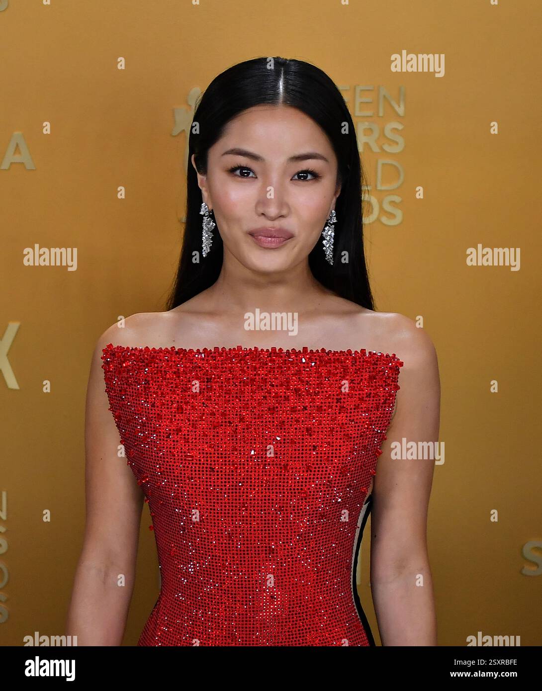 Anna Sawai attends the 31st Annual Screen Actors Guild Awards at Shrine ...