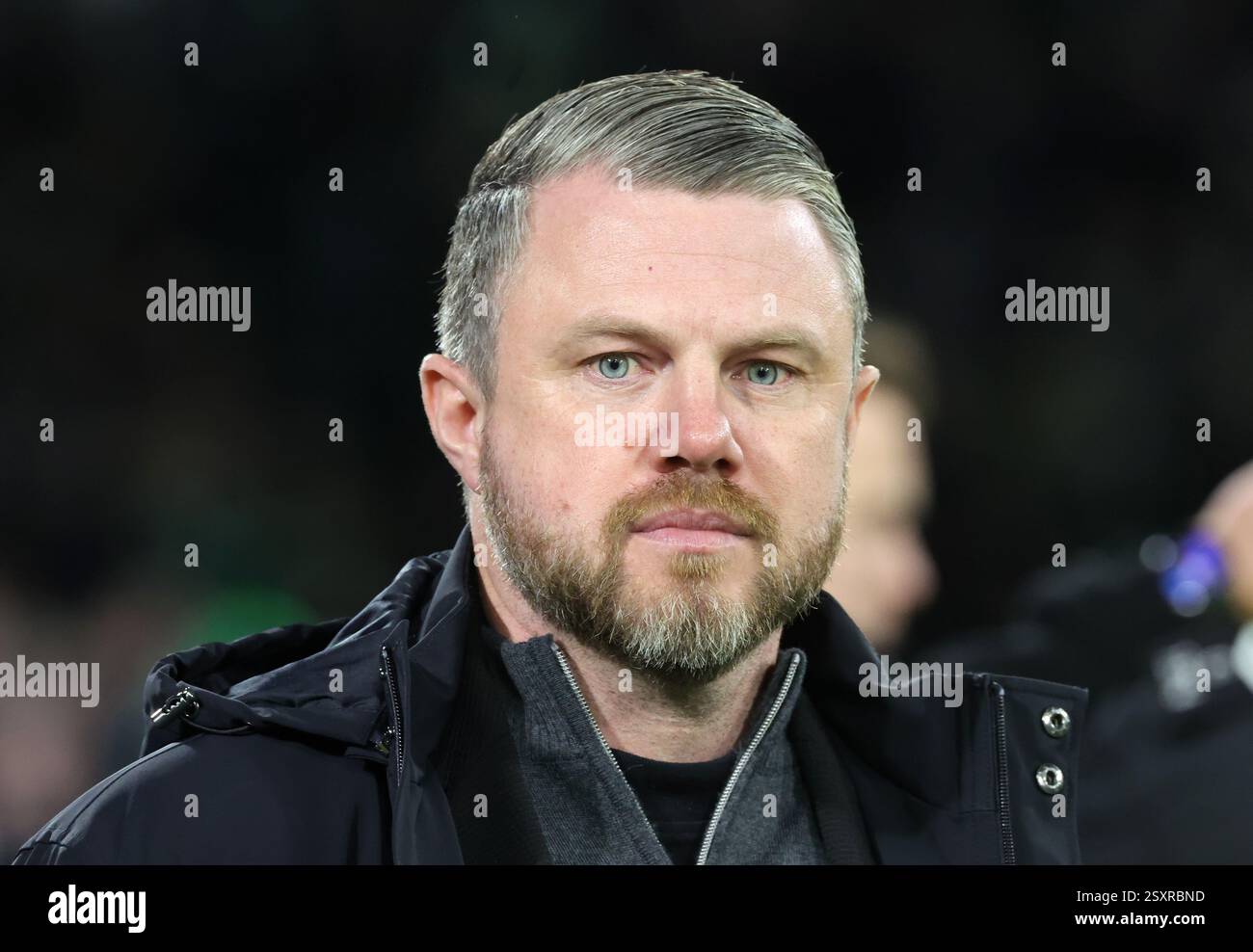 Aberdeen manager Jimmy Thelin ahead of the William Hill Premiership ...