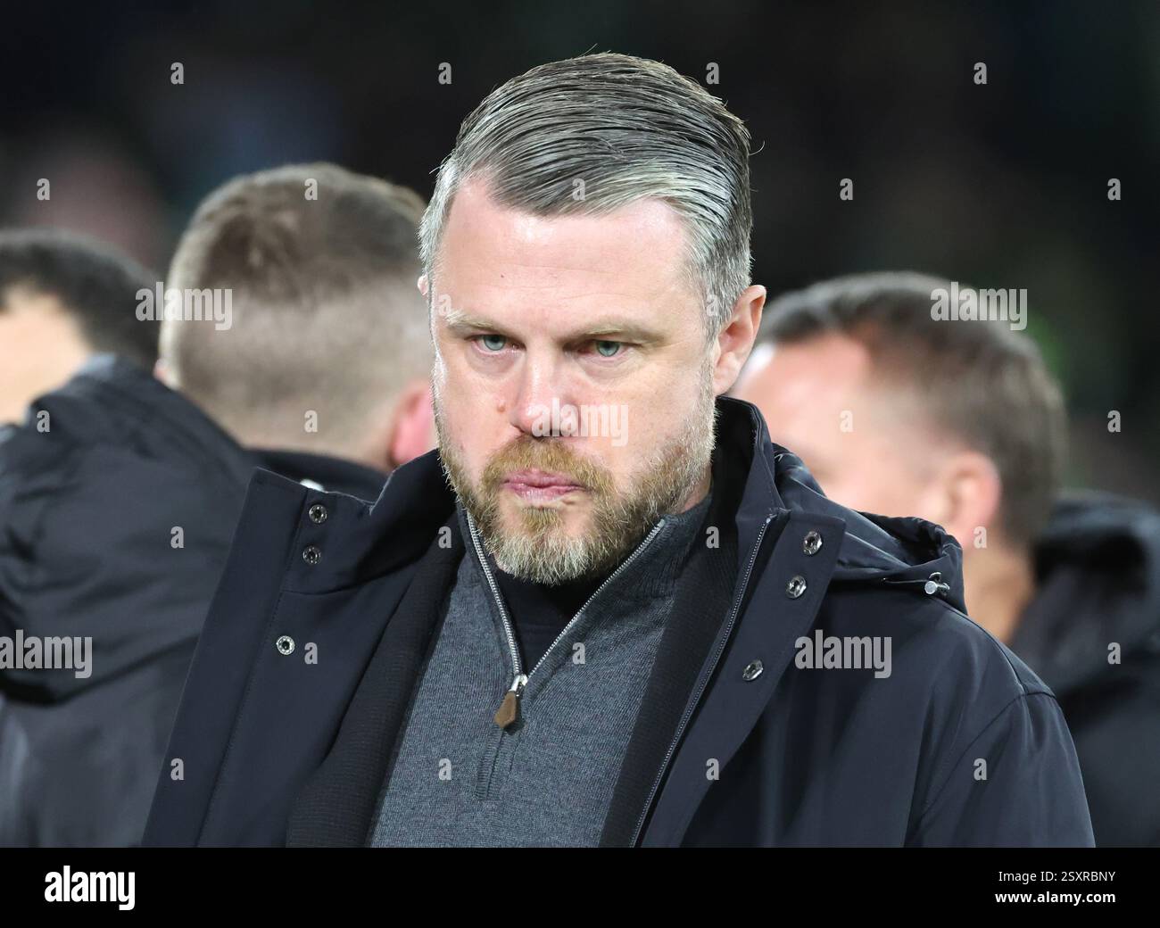 Aberdeen manager Jimmy Thelin ahead of the William Hill Premiership ...