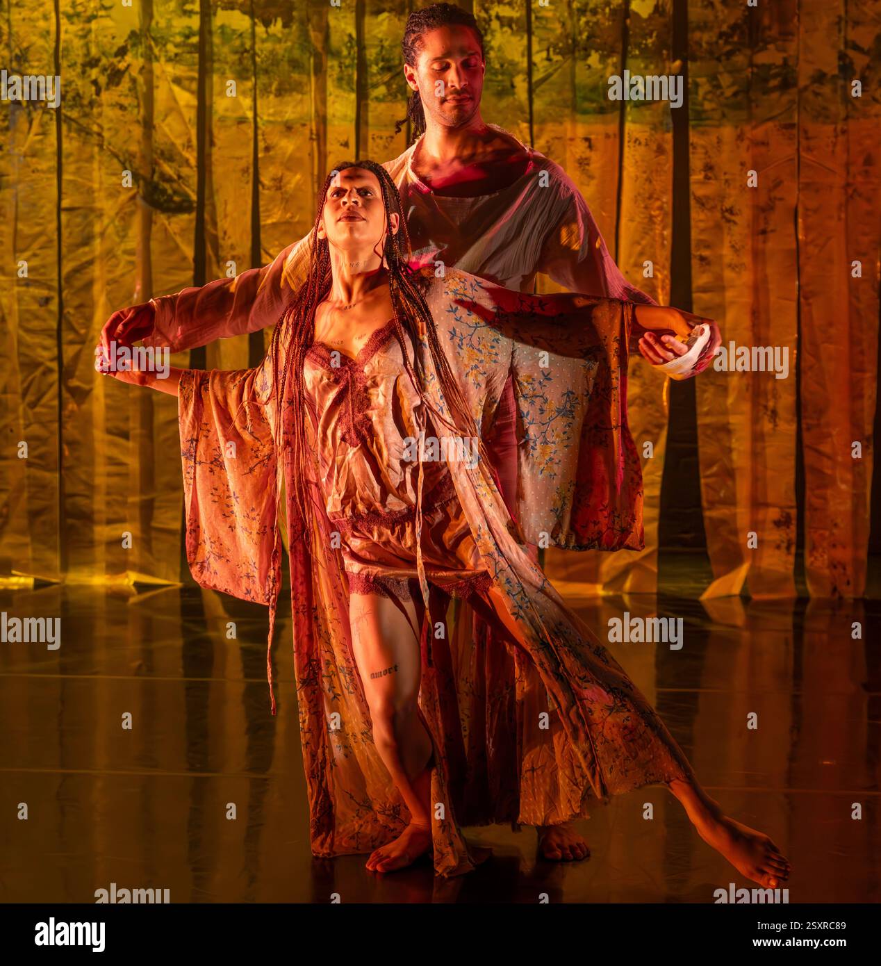 (Press use only) The Place Theatre, London, UK. 25th Feb, 2025. Ahead ...