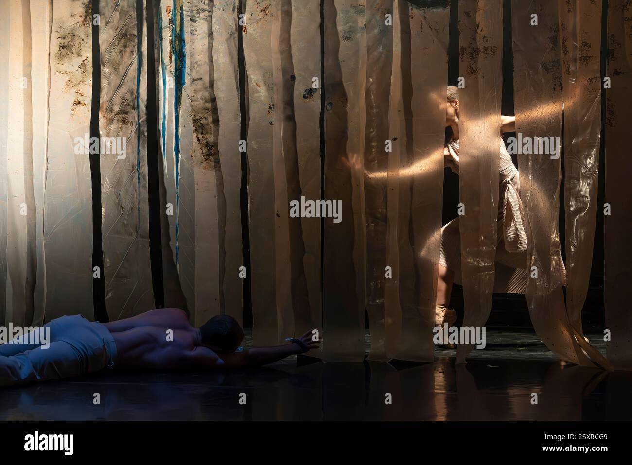 (Press use only) The Place Theatre, London, UK. 25th Feb, 2025. Ahead ...