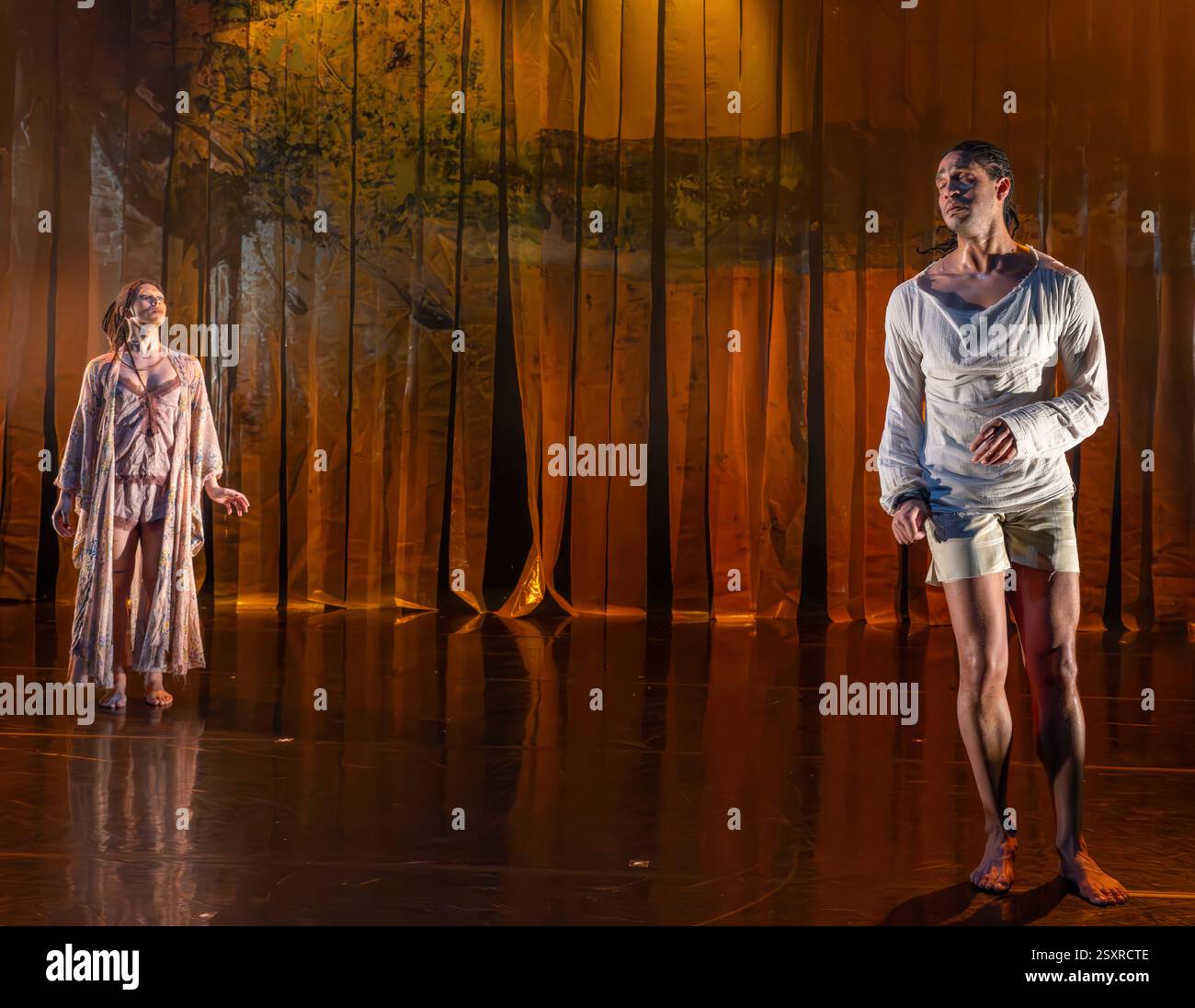 (Press use only) The Place Theatre, London, UK. 25th Feb, 2025. Ahead ...