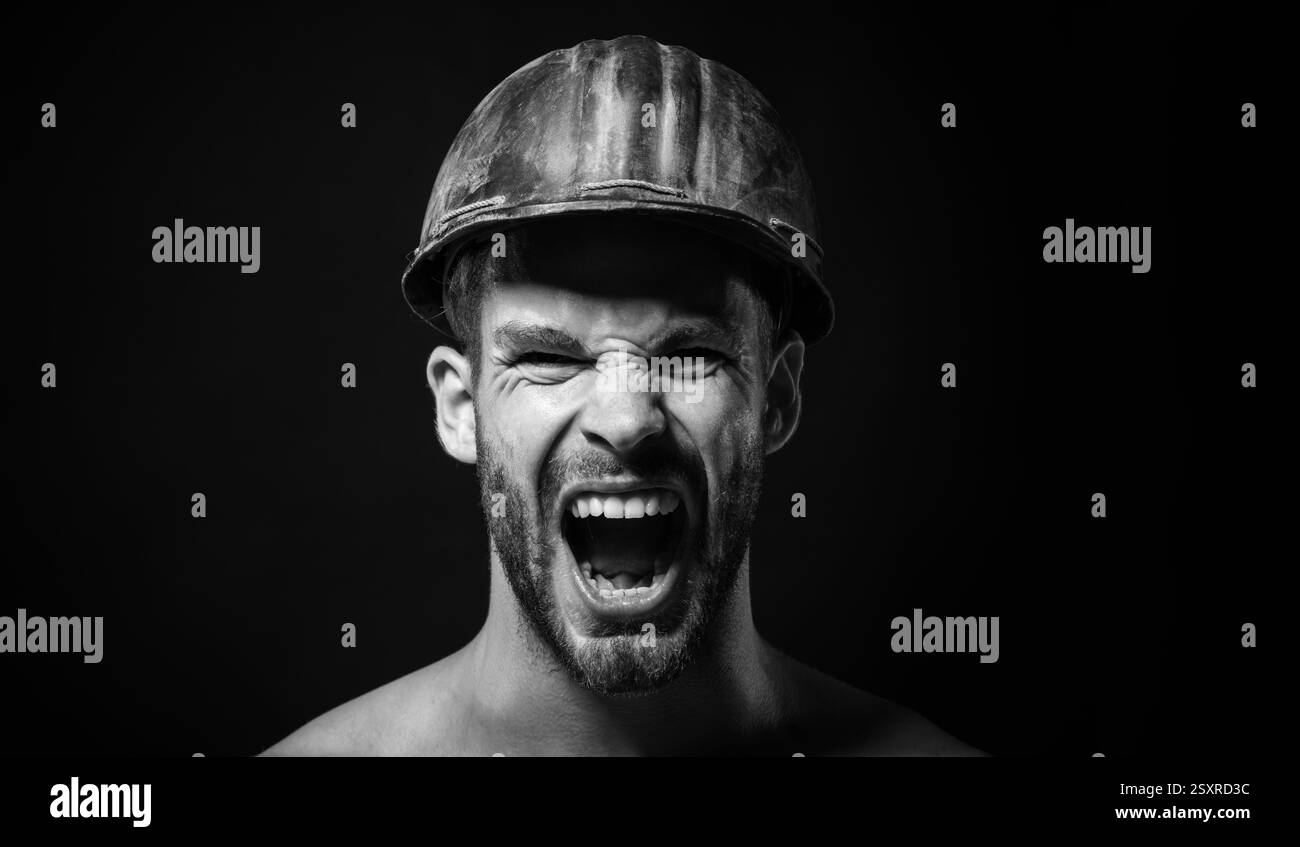 Angry architect Black and White Stock Photos & Images - Alamy