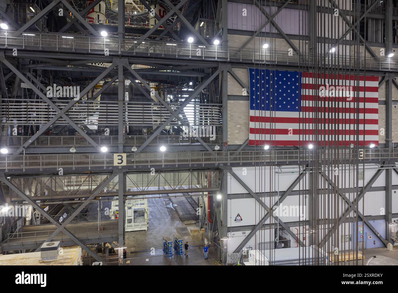 Kennedy Space Center, USA. 25th Feb, 2025. Views from the 5th & 16th ...