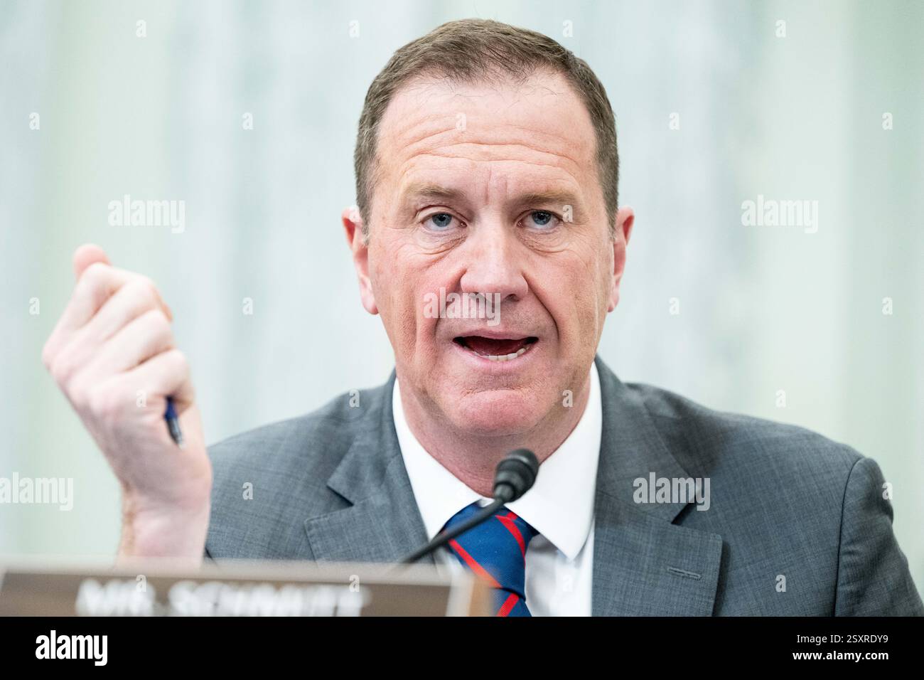 Washington, United States. 25th Feb, 2025. U.S. Senator Eric Schmitt (R ...
