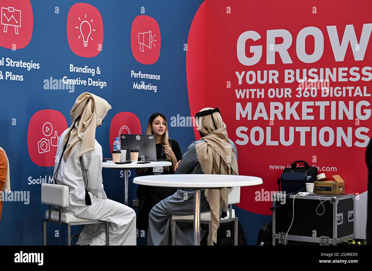WEB SUMMIT QATAR 2025 - DAY THREE A general view shows participants during the third day of the ...