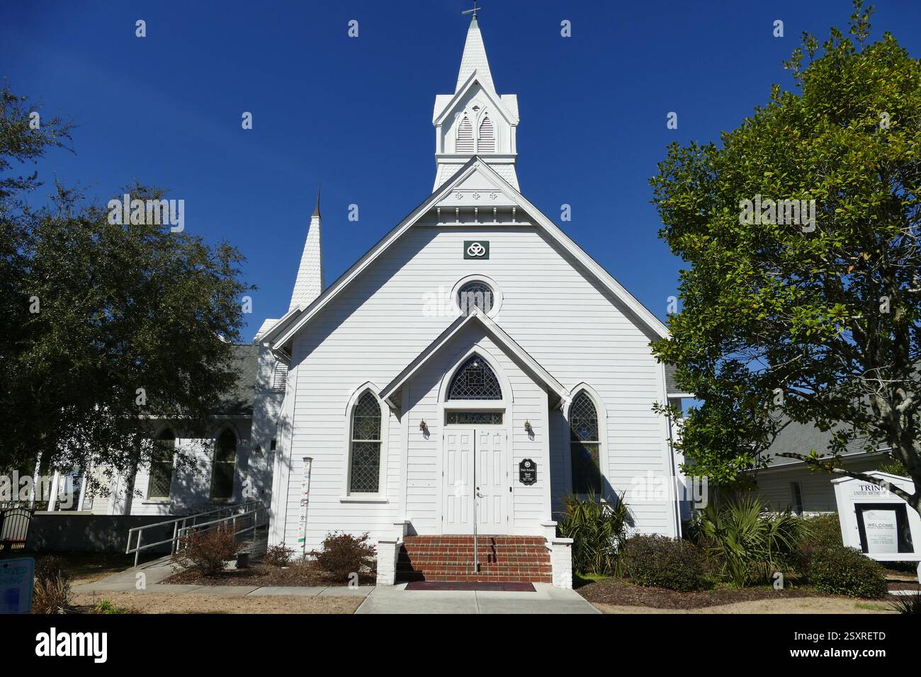 Trinity Methodist Church Stock Photo - Alamy