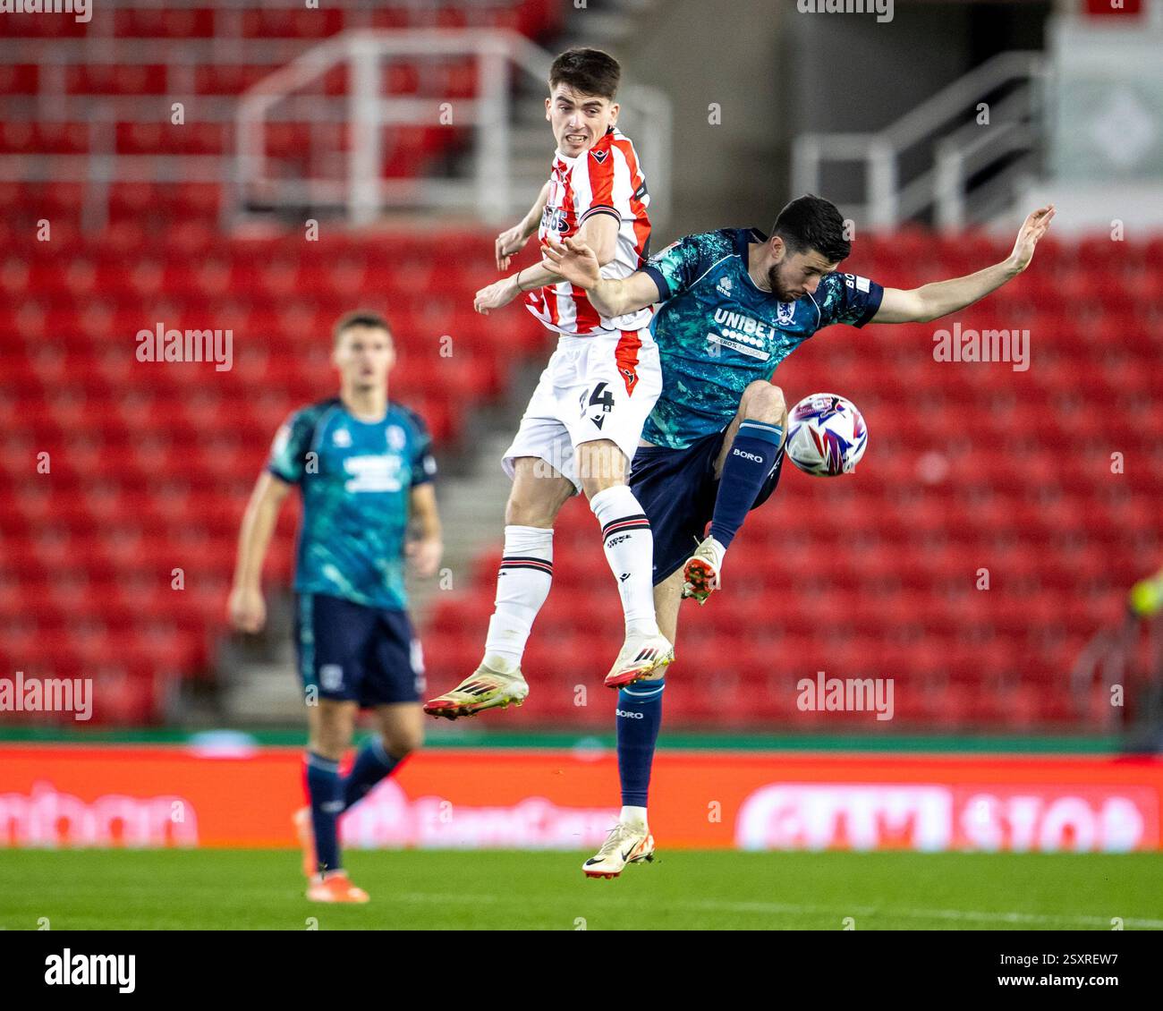 25th February 2025; Bet365 Stadium, Stoke, Staffordshire, England; EFL ...