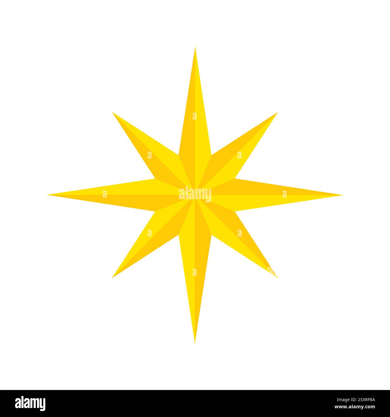 Star of Bethlehem Icon. Christmas star. Glitter Sparkling Stock Vector ...