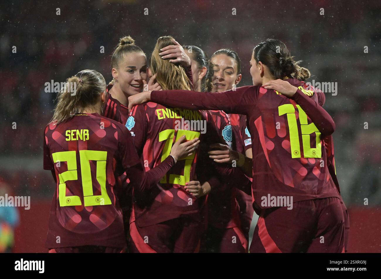 Bild zeigt: Torjubel Deutschland, Vivien Endemann (Deutschland ...