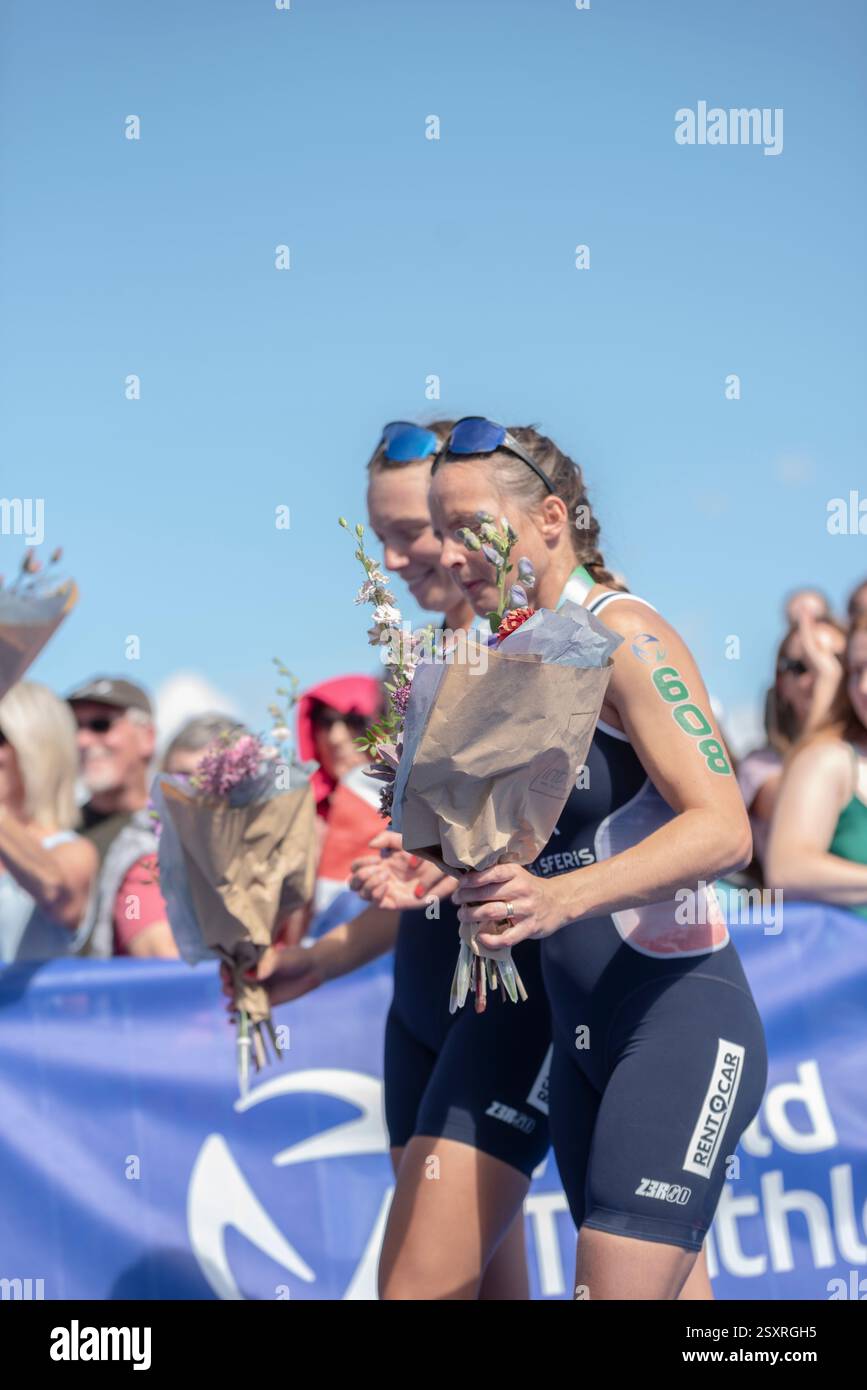 pontevedra, spain. september, 23rd 2023. Woman france champions in ...