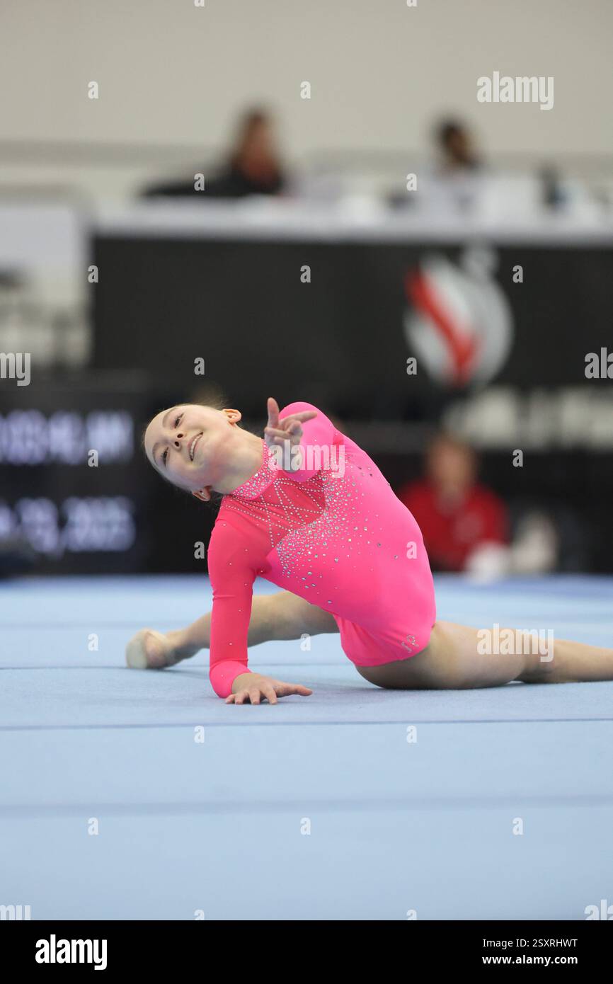Louisville, Ky, USA. 23rd Feb, 2025. 2025 Gymnastics Winter Cup ...
