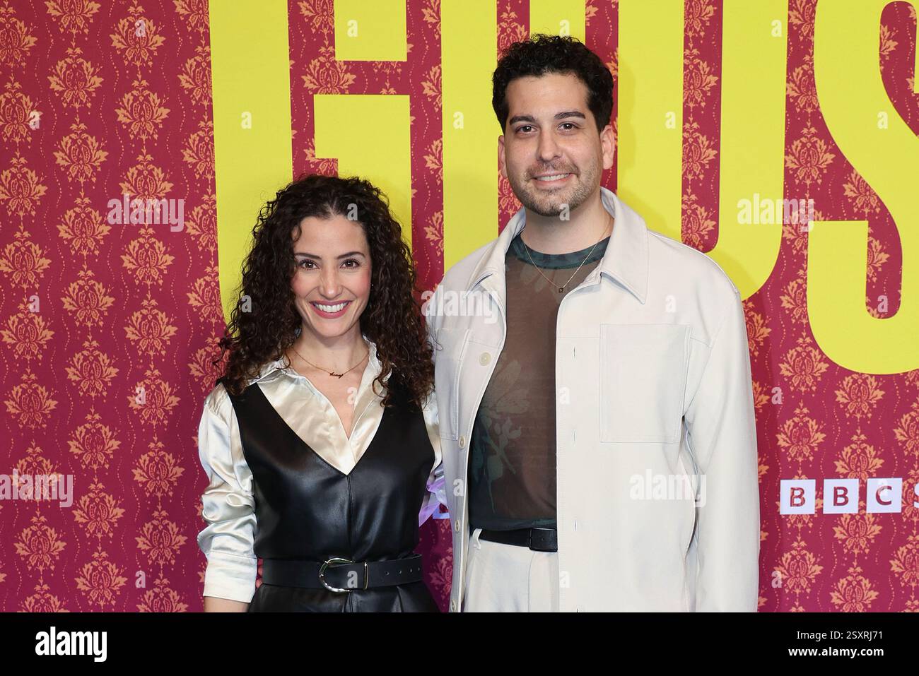 Nadine Merz und David Daria beim Premieren Event der neuen ARD Comedy ...