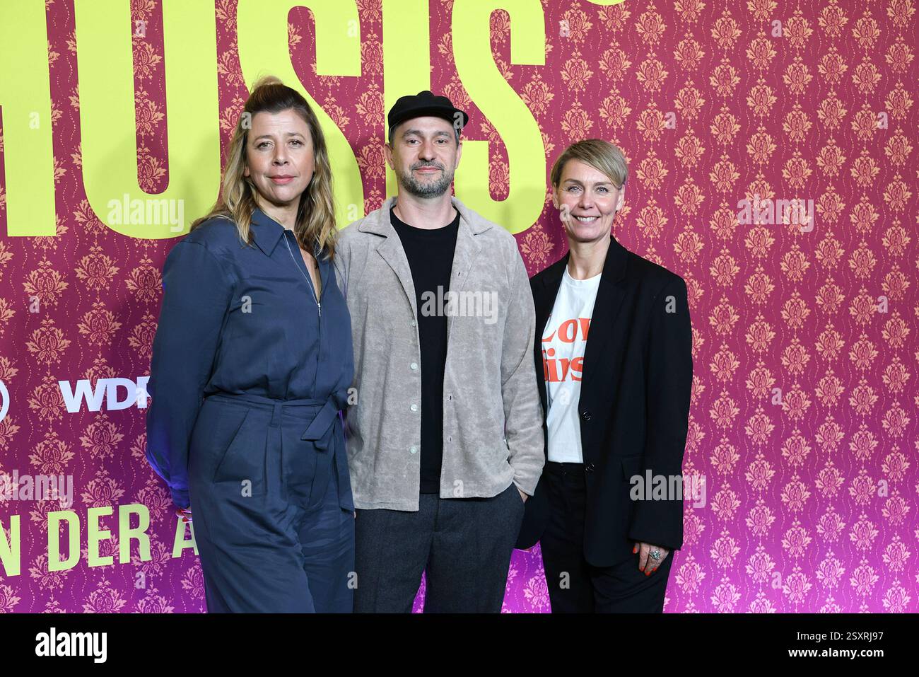 Eva Holtmann, Phil Schmid und Nina Sollich beim Premieren Event der ...
