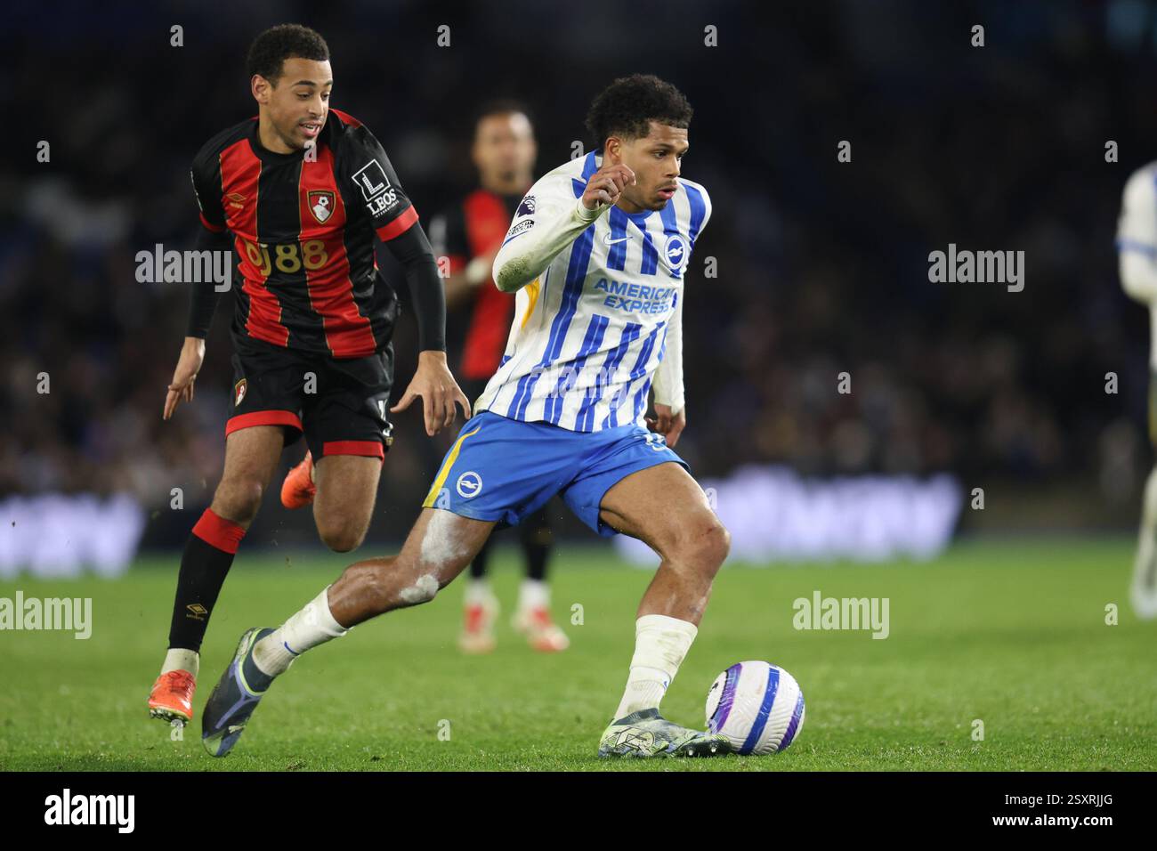 London England, February 25th 2025: Georginio Rutter of Brighton & Hove ...